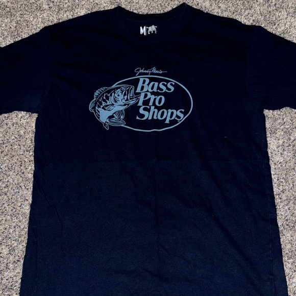 Bass Pro Shops | Shirts | Bass Pro Shops Blue Short Sleeve Tee Classic ...